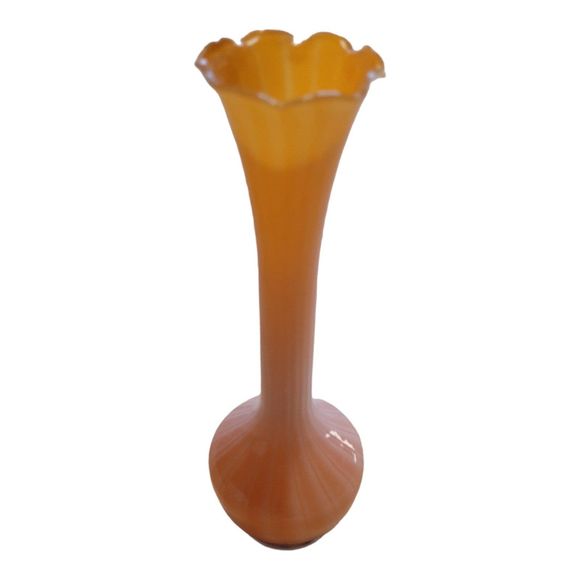 Accents | Vintage Handblown Orange Bud Vase | Poshmark